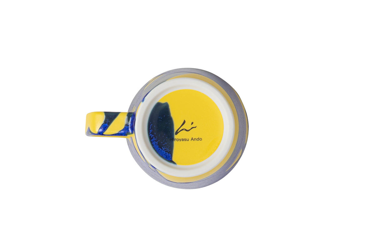 crystafull yellow mug – Hiroyasu Ando