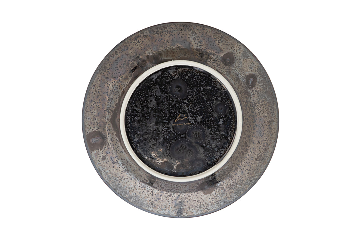 Obsidian plate M – Hiroyasu Ando